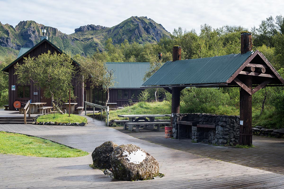 Básar camping ground - Iceland The Beautiful