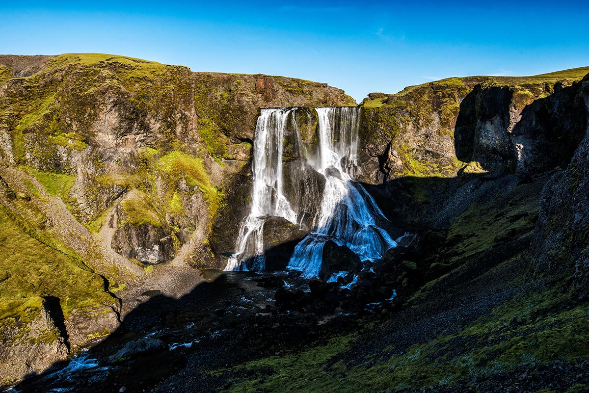Fagrifoss waterfall - Iceland The Beautiful