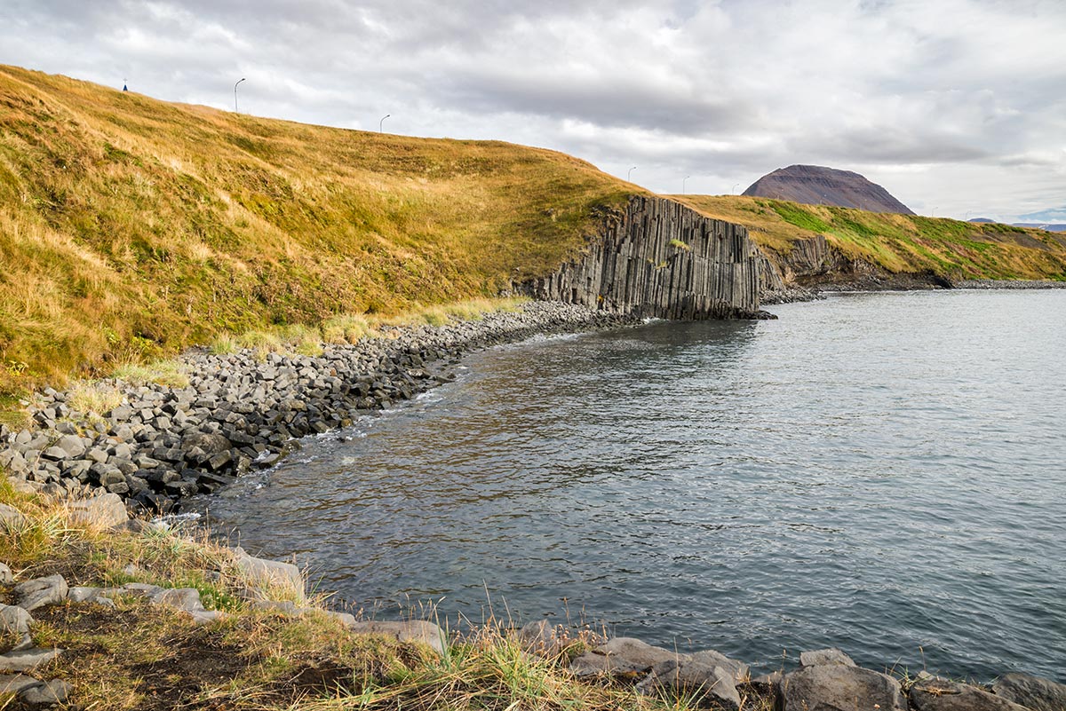 Hofsós basalt columns - Iceland The Beautiful
