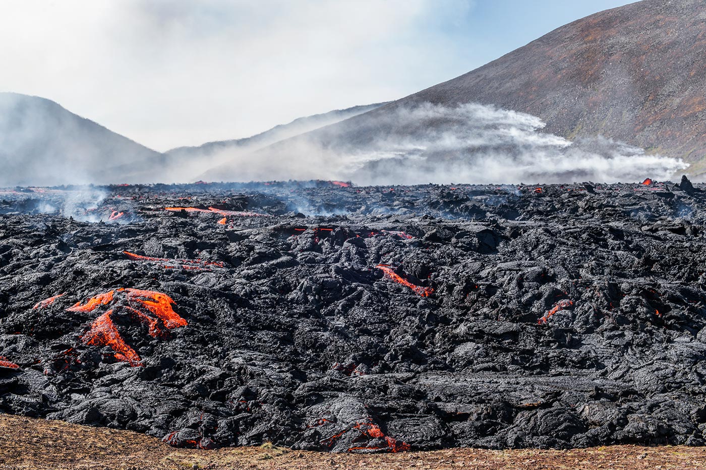 Meradalir volcano eruption - Iceland The Beautiful