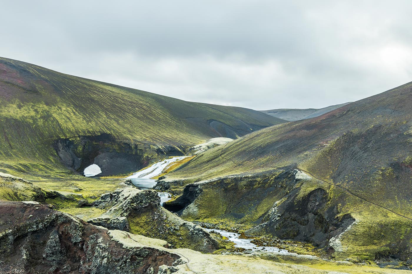 Holmsárfossar - Iceland The Beautiful
